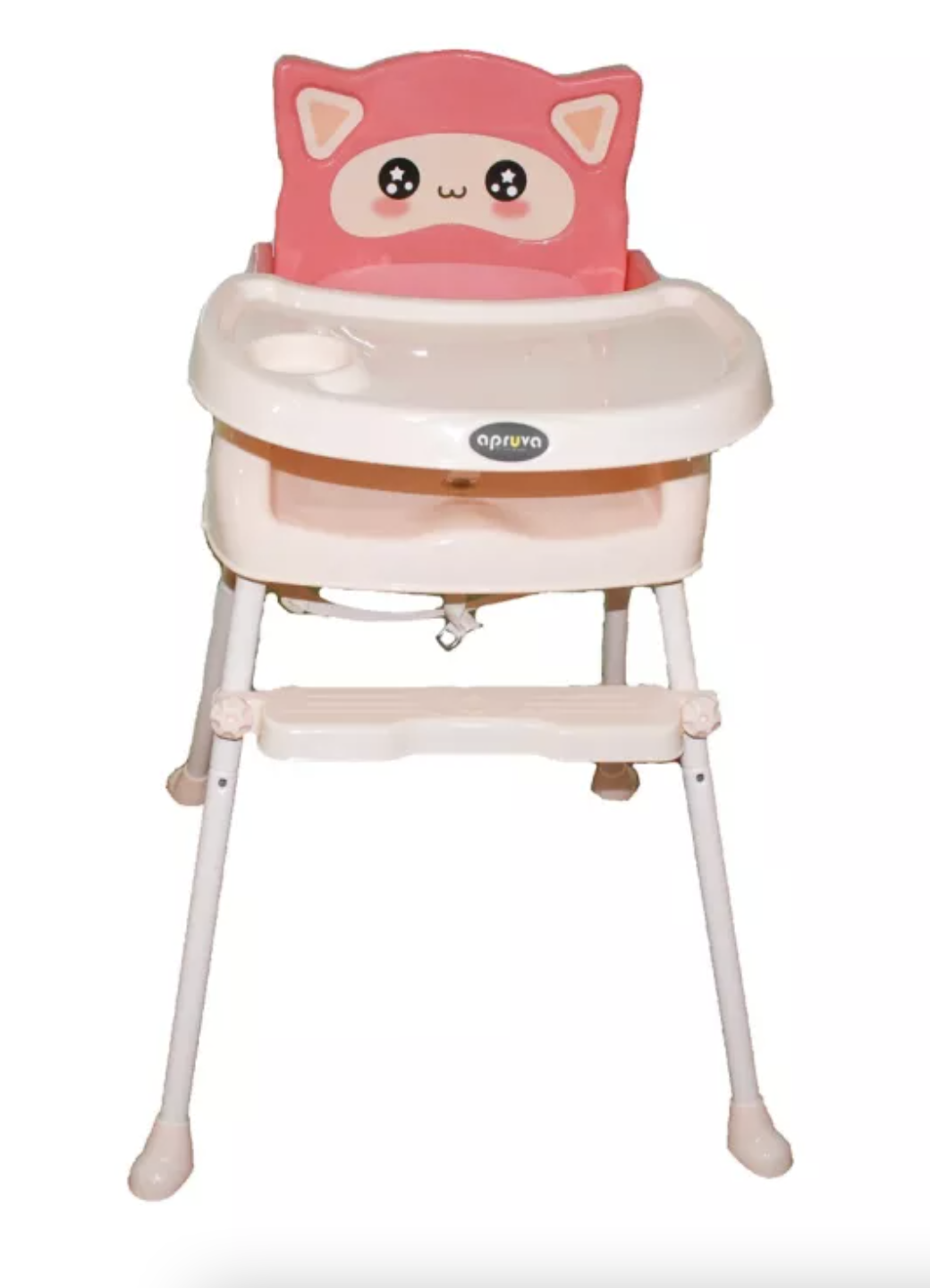 APRUVA 4-IN-1 Baby High Chair Pink - Kidzkit